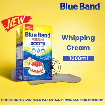 Jual BLUE BAND WHIPPING CREAM 1000ML | Shopee Indonesia