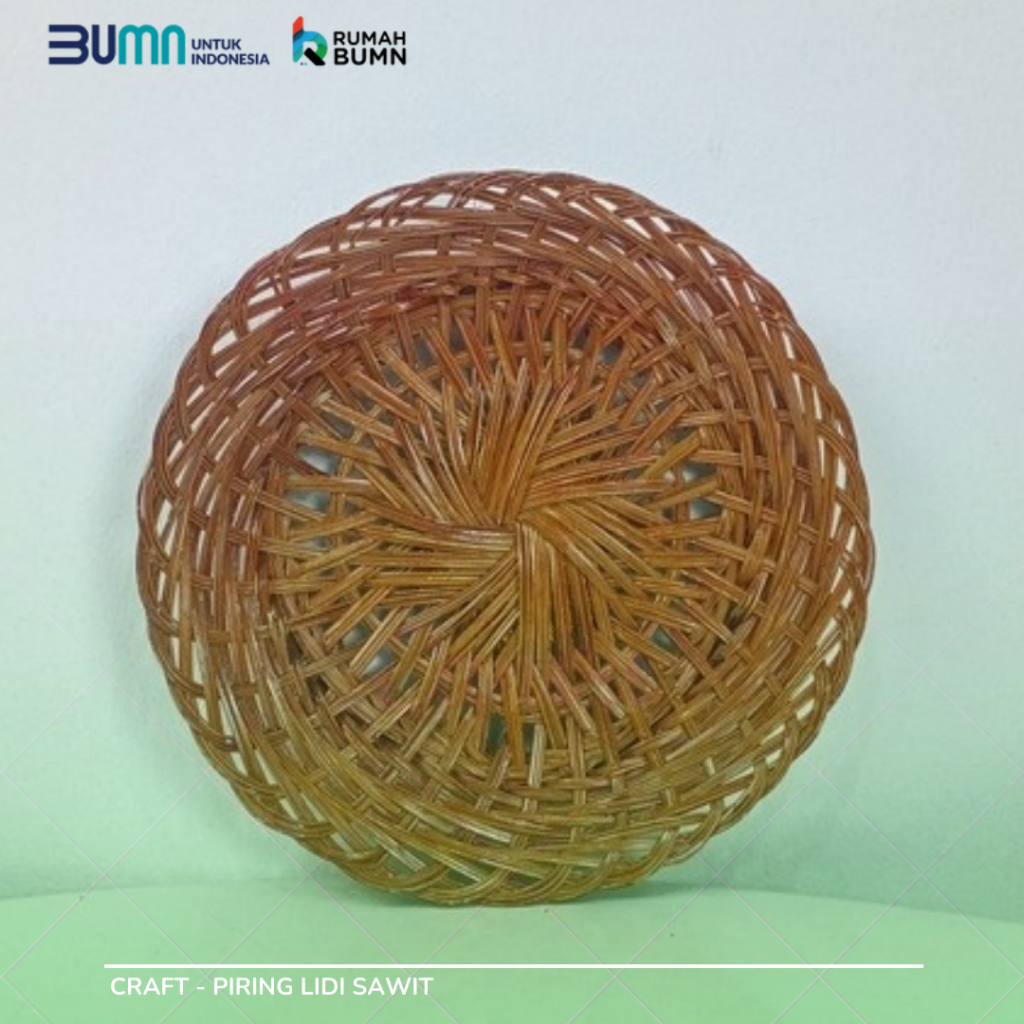 Jual Piring Anyaman Lidi Sawit l Rumah BUMN Pekanbaru | Shopee Indonesia