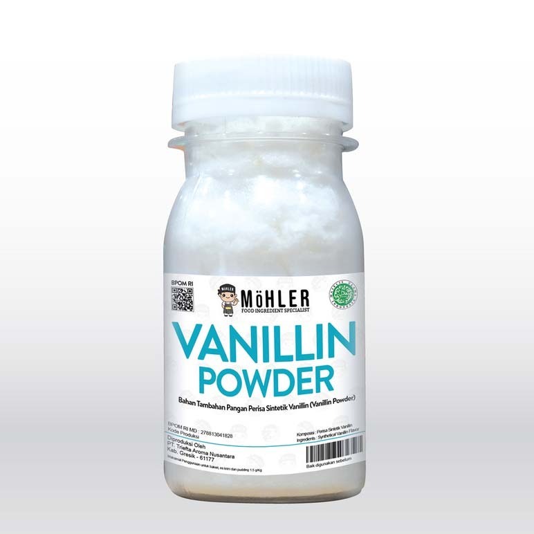 Jual Mohler Vanili Bubuk Botol 20gr / Vanilin Powder 20gr / Vanila vanili bubuk kecil botol 20gr ...