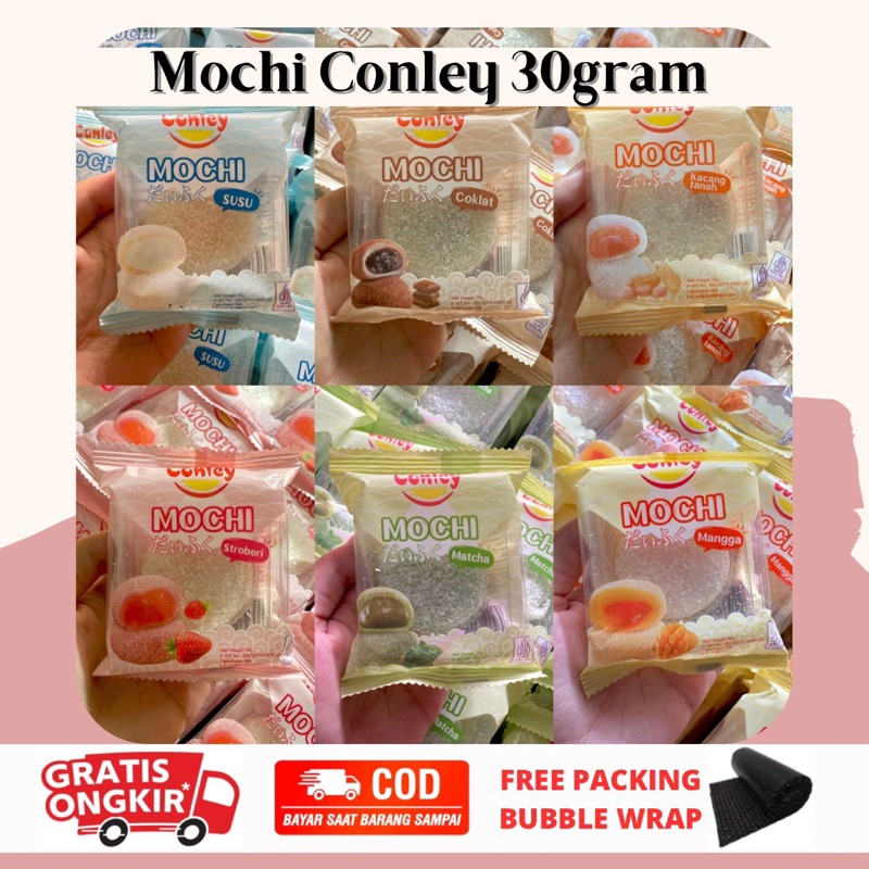 Jual MOCHI CONLEY 30 GRAM ALL VARIAN | MOCHI CONLEY VIRAL (1 SACHET ...