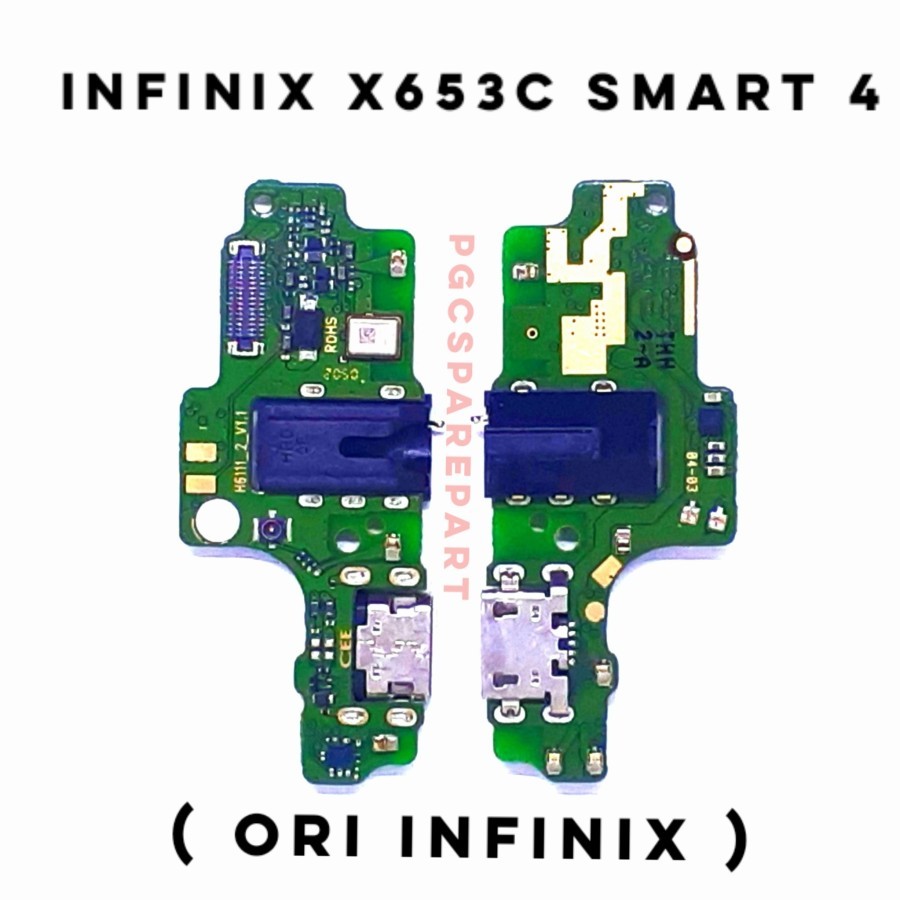 Jual Original Flexible Connector Charger Mic Hansfree Infinix X653C ...