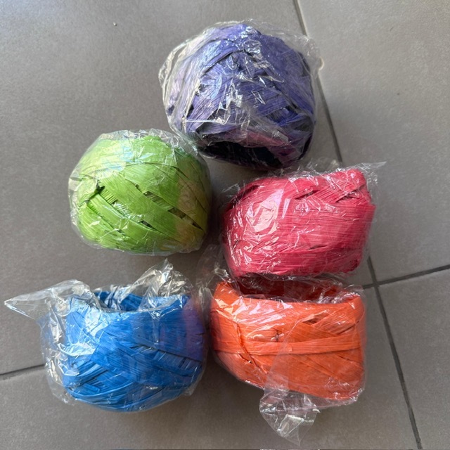 Jual Tali Rafia Kecil/Tali Pengikat/Tali Plastik Rafia | Shopee Indonesia
