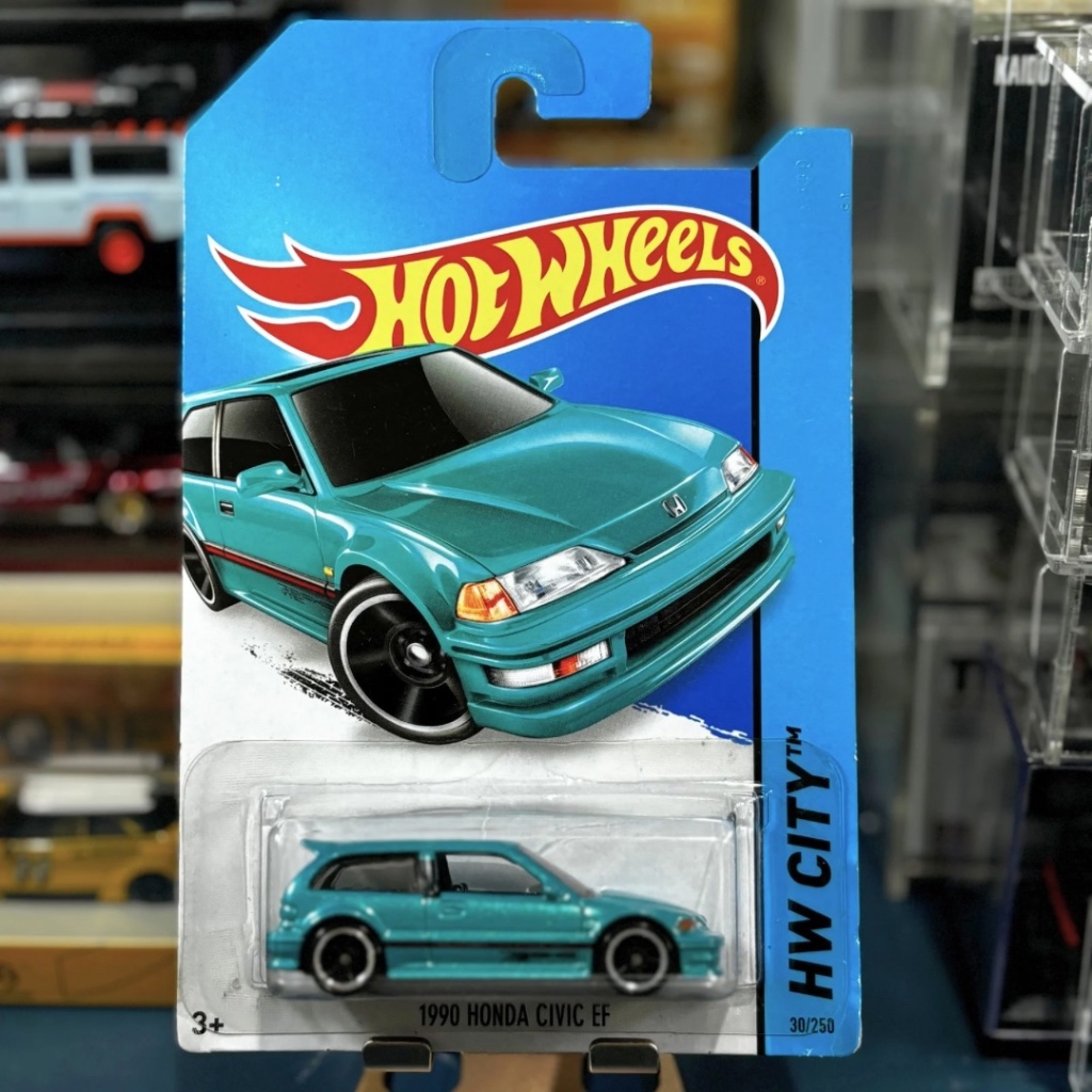 Jual Hot Wheels 1990 Honda Civic EF - Green | HW City | HOTWHEELS ...