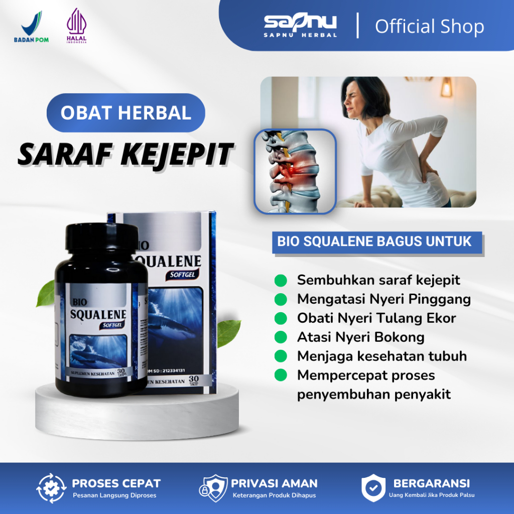 Jual Obat Saraf Kejepit, Nyeri Tulang Ekor, Sakit Bokong Sampai Kaki, Obat Nyeri Bokong Hingga ...