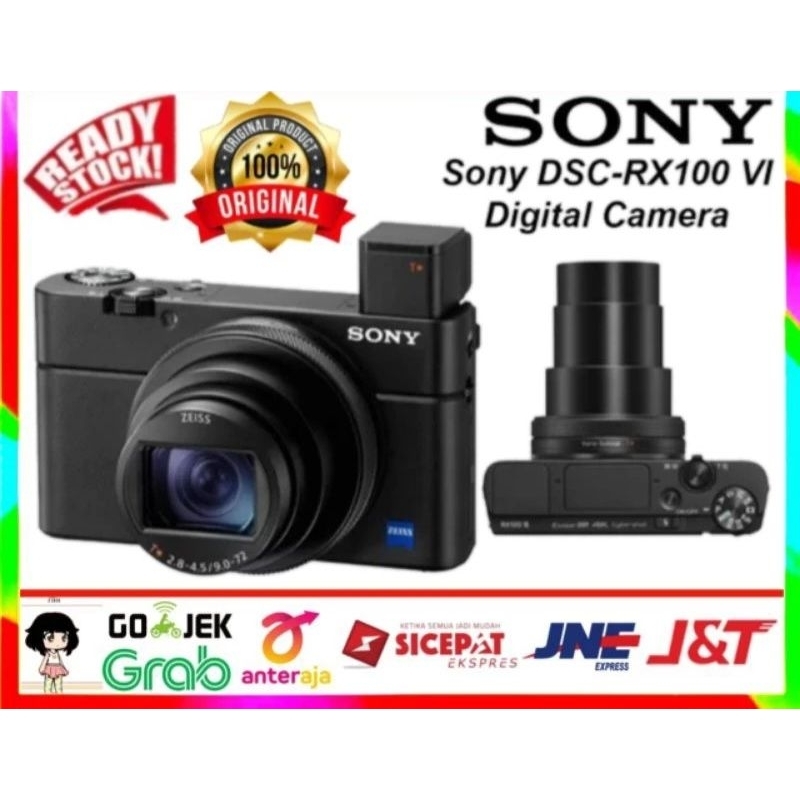 Jual SONY CYBERSHOT RX100 MARK VI / SONY RX100 MARK VI | Shopee Indonesia