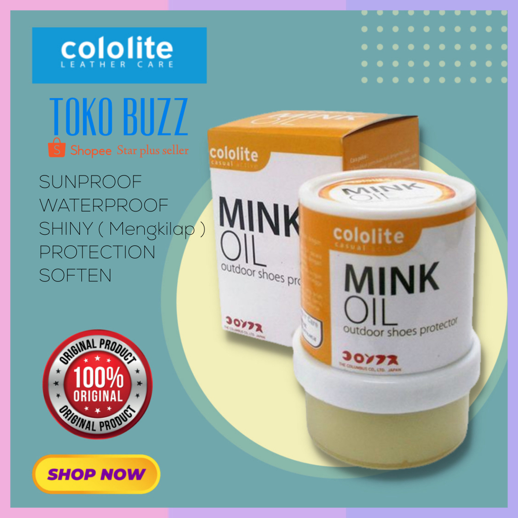 Jual COLOLITE MINK OIL PROTECTOR Semir Sepatu Pelindung Perawatan ...
