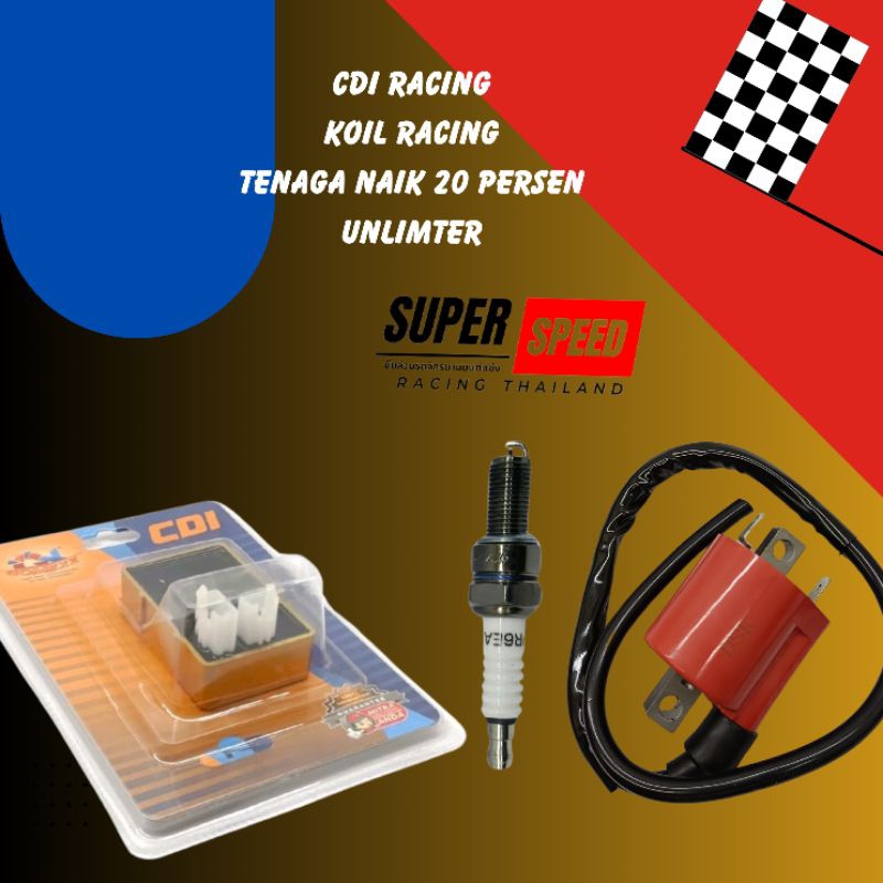 Jual CDI HONDA BLADE REVO ABSOLUTE DAN BUSI RACING UNLIMATATE DAN KOIL ...