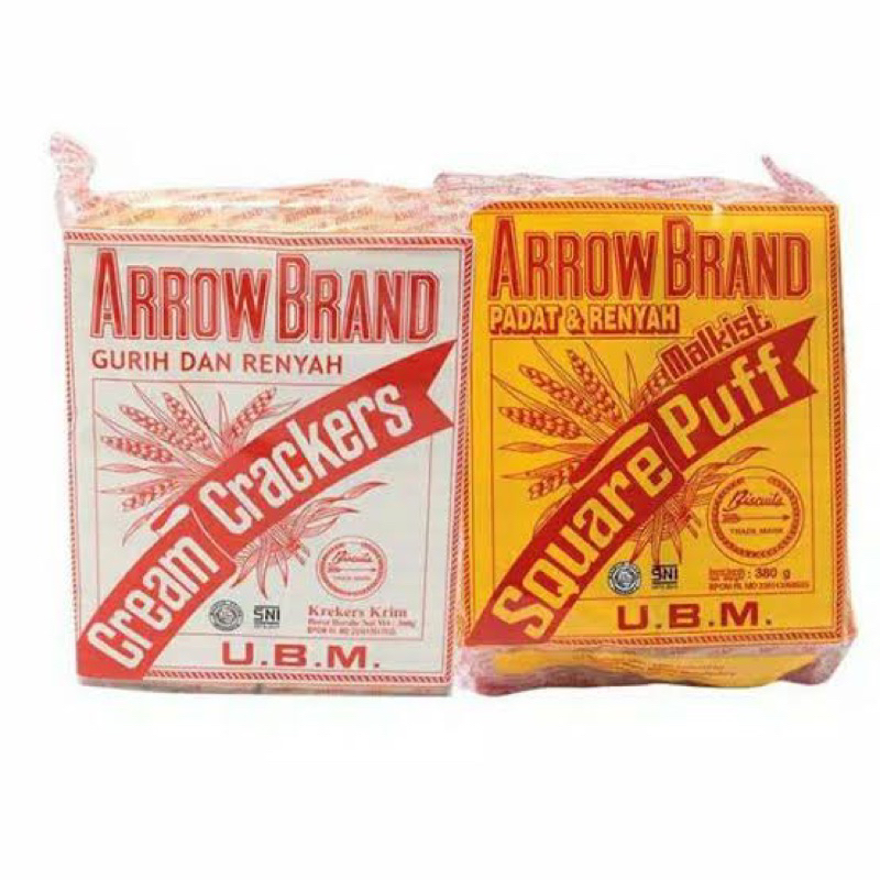 Jual UBM Biskuit Gabin / UBM Arrow Brand / UBM Cream Crackers / UBM ...