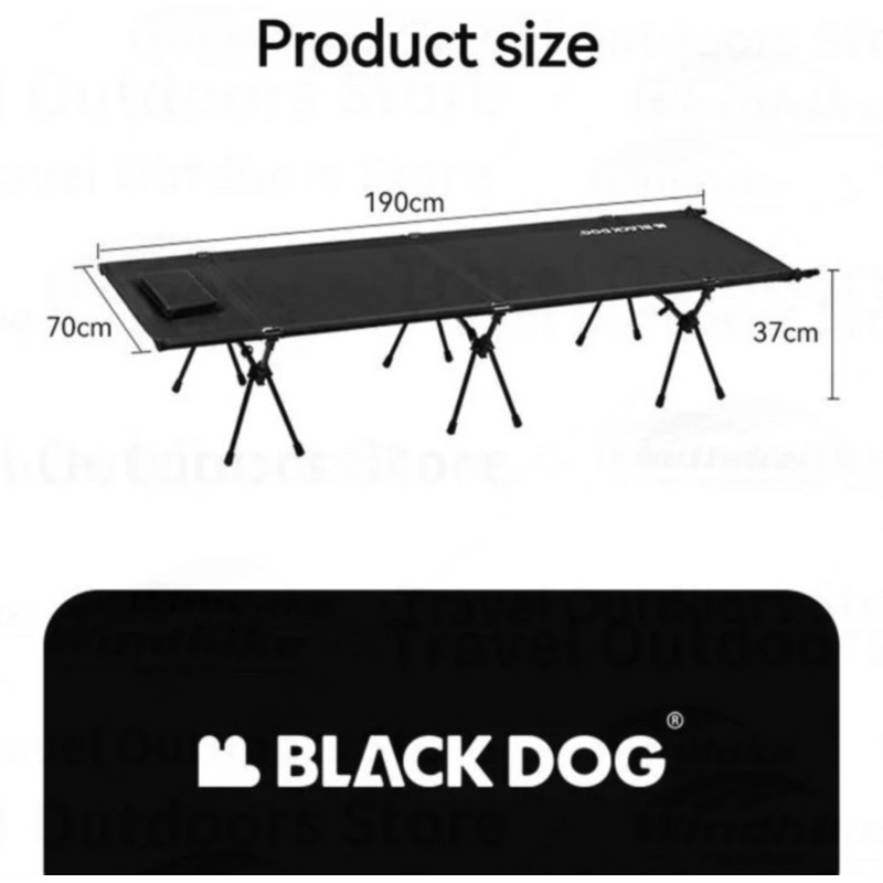 Jual BLACKDOG VELBED VELDBED Kasur Tempat Tidur Portabel Camping ...