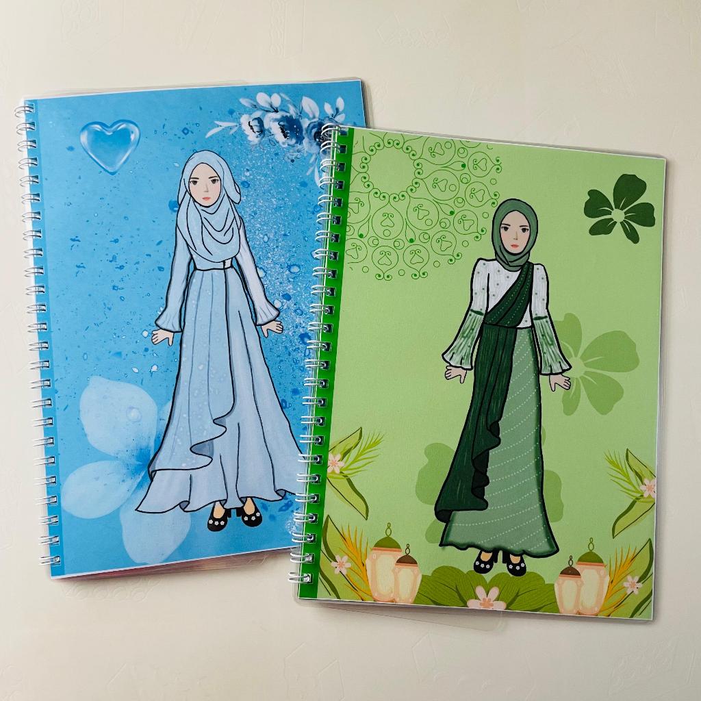 Jual Paper Doll Series Hijab Quite Busy Book Mainan Edukasi Anak ...
