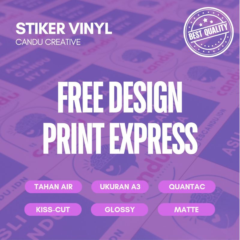 Jual DESIGN N PRINT EXPRESS | Stiker Vinyl Label Botol Parfum Kemasan ...