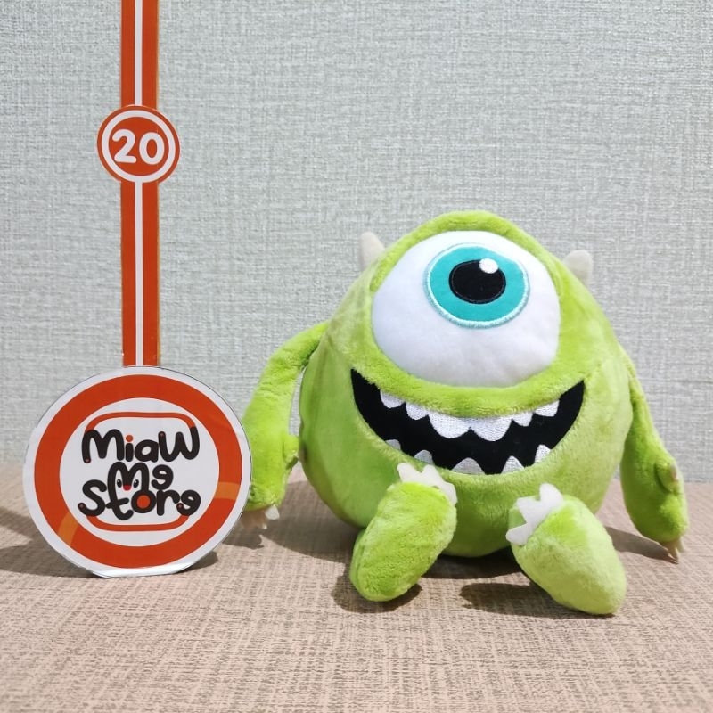 Jual Boneka Mike Wazowski Original Monster Inc Plush | Shopee Indonesia
