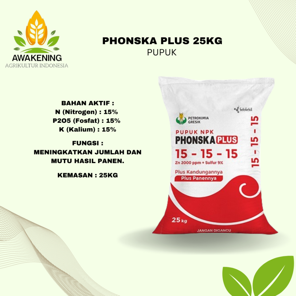 Jual PUPUK PHONSKA PLUS 25KG | Shopee Indonesia