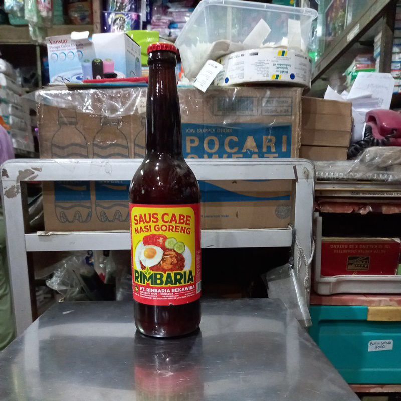 Jual Rimbaria Saos Cabe Nasi Goreng Botol Kaca 600ml | Shopee Indonesia