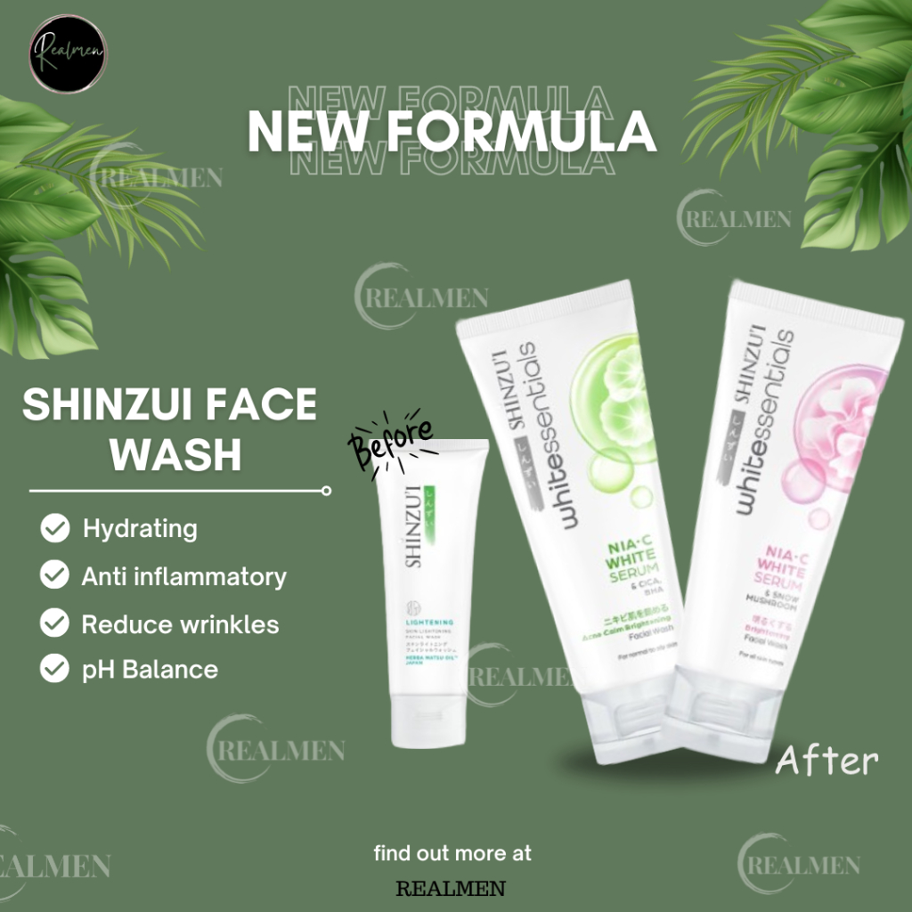 Jual Shinzui WHITEssentials Double Brightening 80ml - facial wash ...