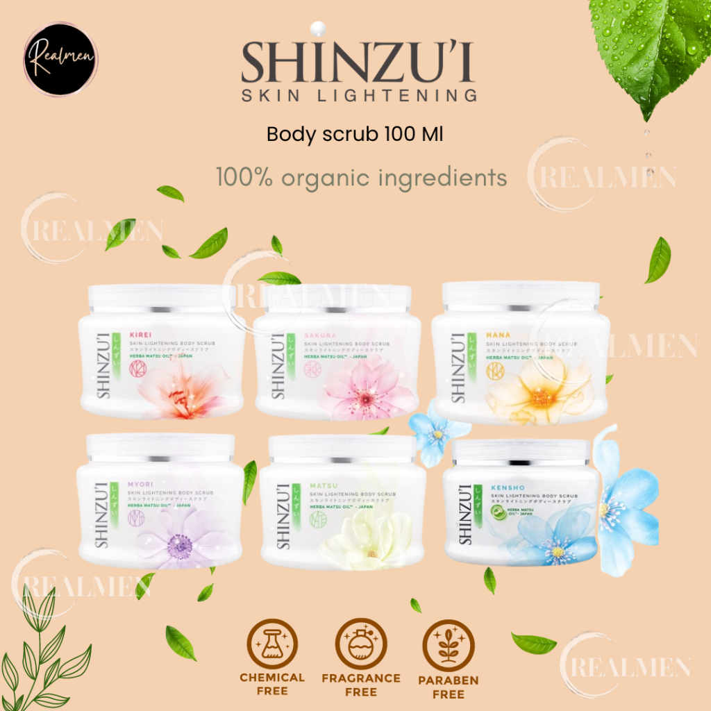 Jual SHINZUI SKIN LIGHTENING 110GR - BODY SCRUB PEMUTIH BADAN ~ LULUR ...