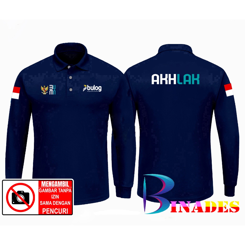Jual JUAL Baju Kaos Kerah Model Polo LOGO BARU BULOG - AKHLAK BINADES ... Jual JUAL Baju Kaos Kerah Model Polo LOGO BARU BULOG - AKHLAK BINADES ...