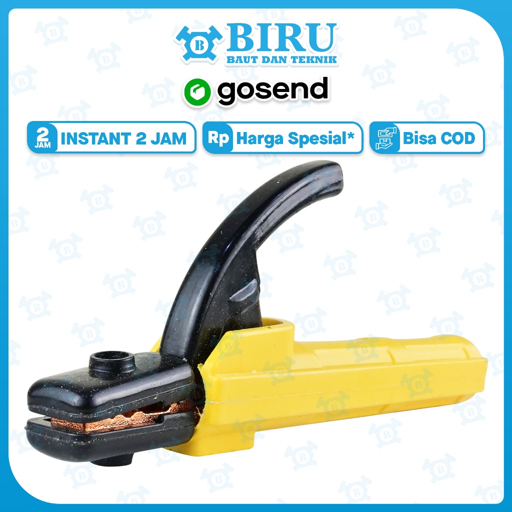 Jual Electrode Holder Tang Las 200A / Stang Las Invelter 200A RAIGOR Kuning | Shopee Indonesia