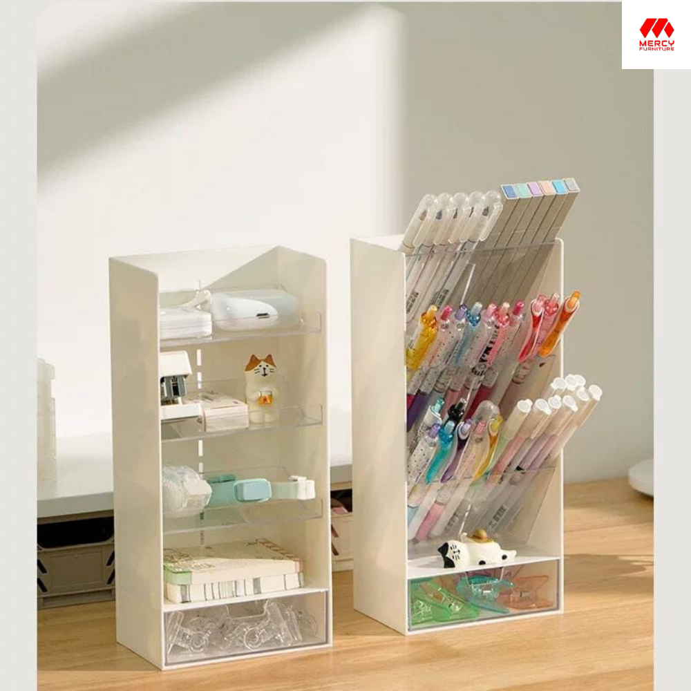 Jual Mercy OLLA Pen Holder Kotak Penyimpan Alat Tulis Organizer Kotak ...