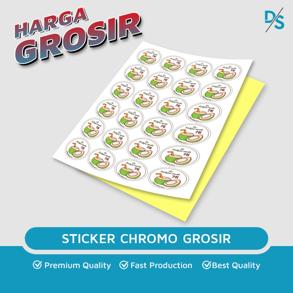 Jual DSPRINTING - Cetak Stiker A3 / Cetak Stiker Label / Cetak Stiker ...