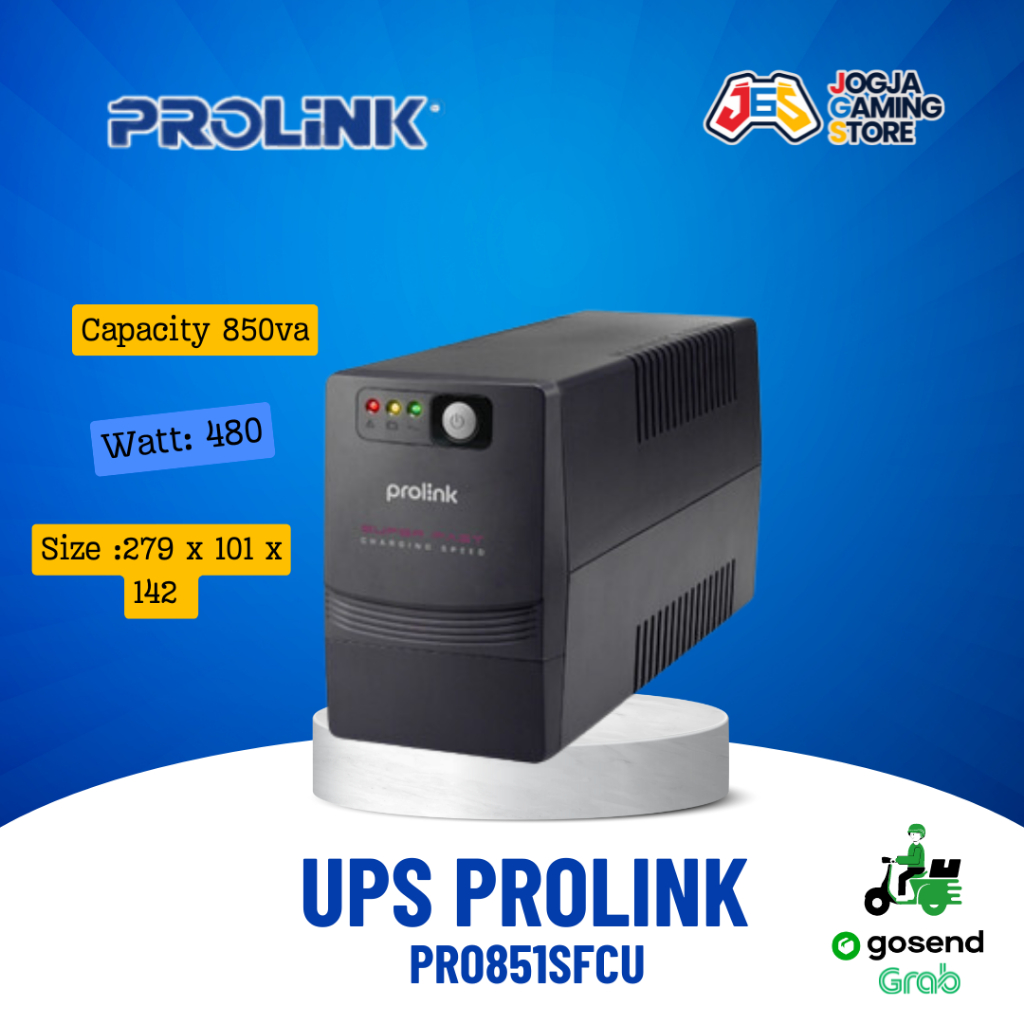 Jual UPS PROLINK PRO851SFCU Super Fast Charging Line Interactive 850VA ...
