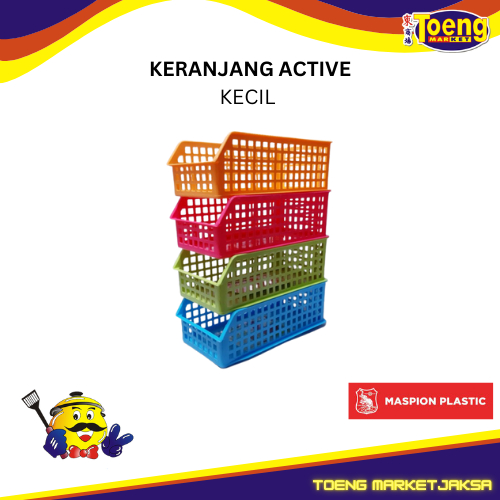 Jual KERANJANG ACTIVE BASKET KECIL MASPION | Shopee Indonesia