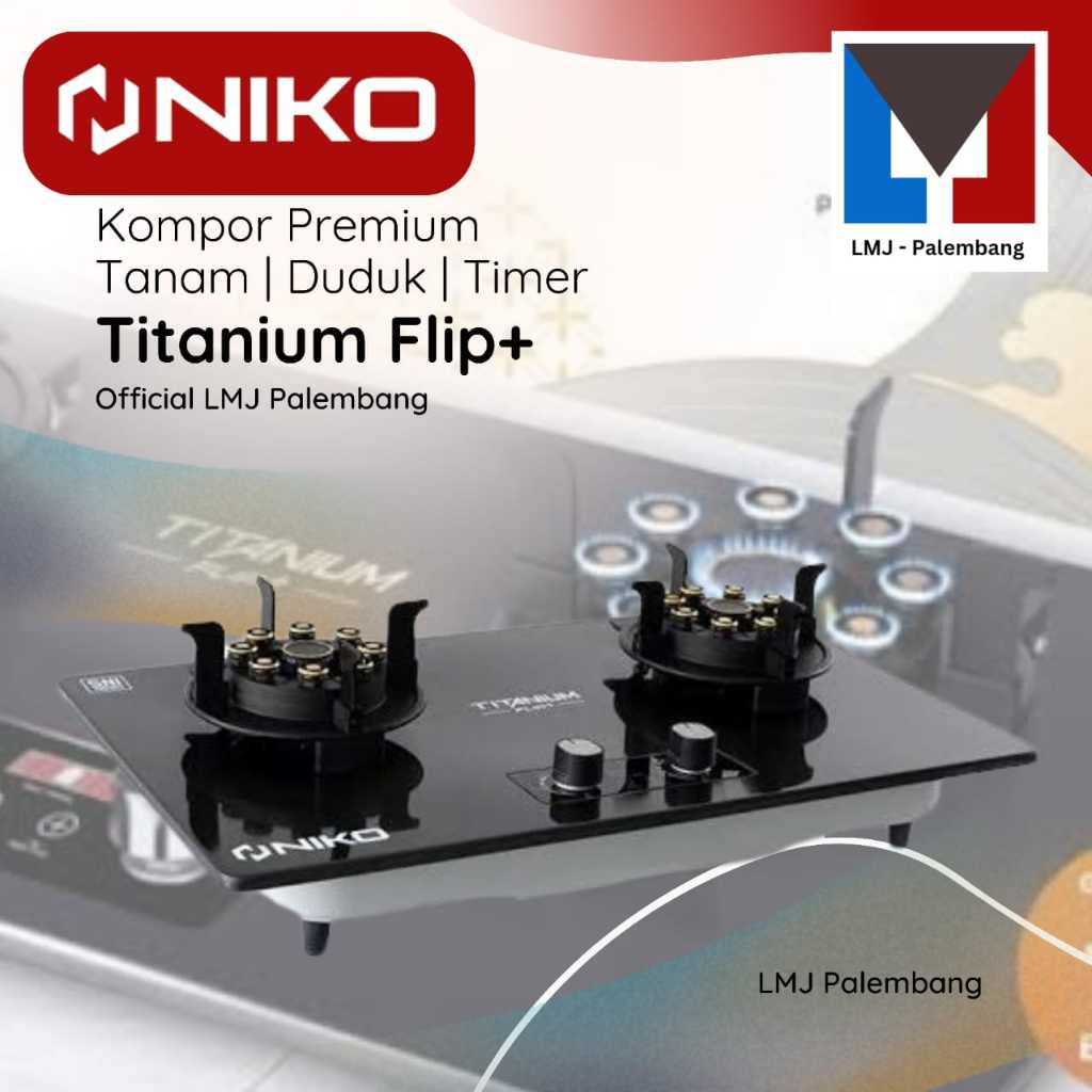 Jual KOMPOR Premium Modern | NIKO TITANIUM FLIP+ | Shopee Indonesia