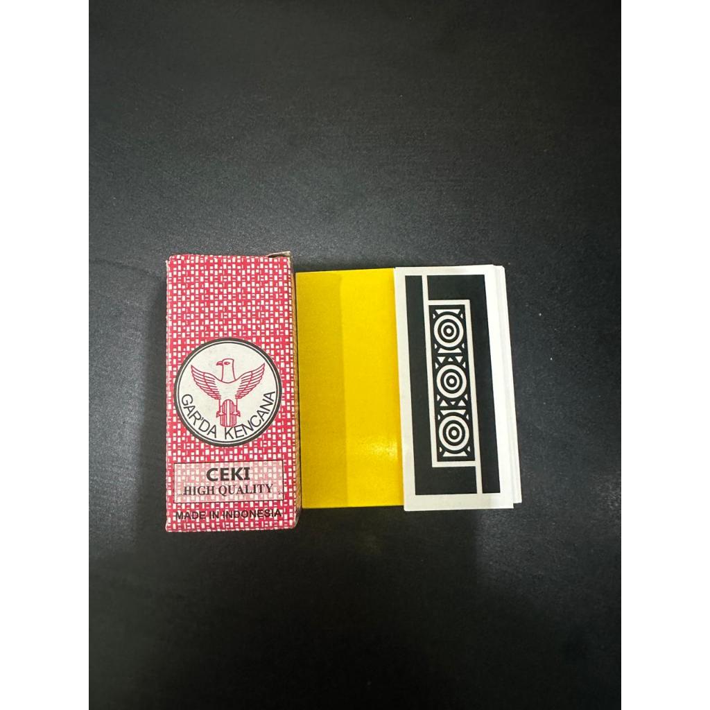 Jual 1pcs/set Kartu Ceki Garda Kencana Kartu Kuning Kertas Koa bukan ...