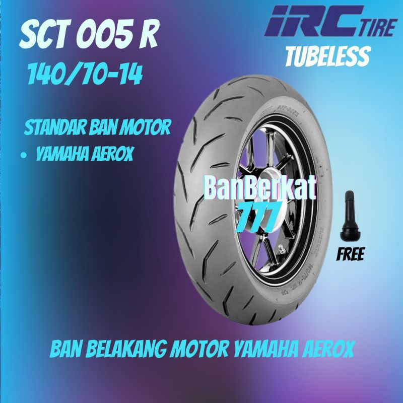 Jual PROMO Spesial Diskon Ban Belakang Motor Yamaha Aerox/ IRC SCT-005R ...
