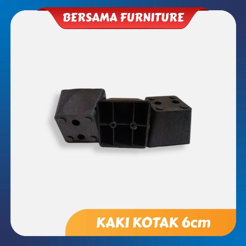 Jual kaki plastik / kaki piramid 6cm/ kaki sofa piramid/kotak stabil ...