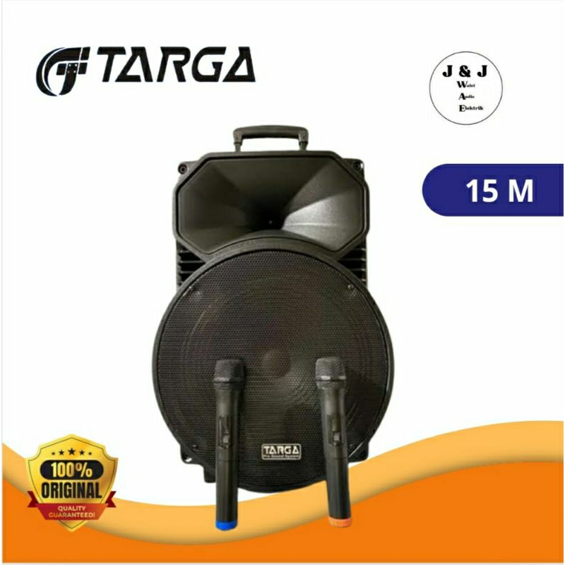 Jual SPEAKER AKTIF TARGA 15 INCH TARGA 15 M SPEAKER PORTABLE TARGA 15 M ...