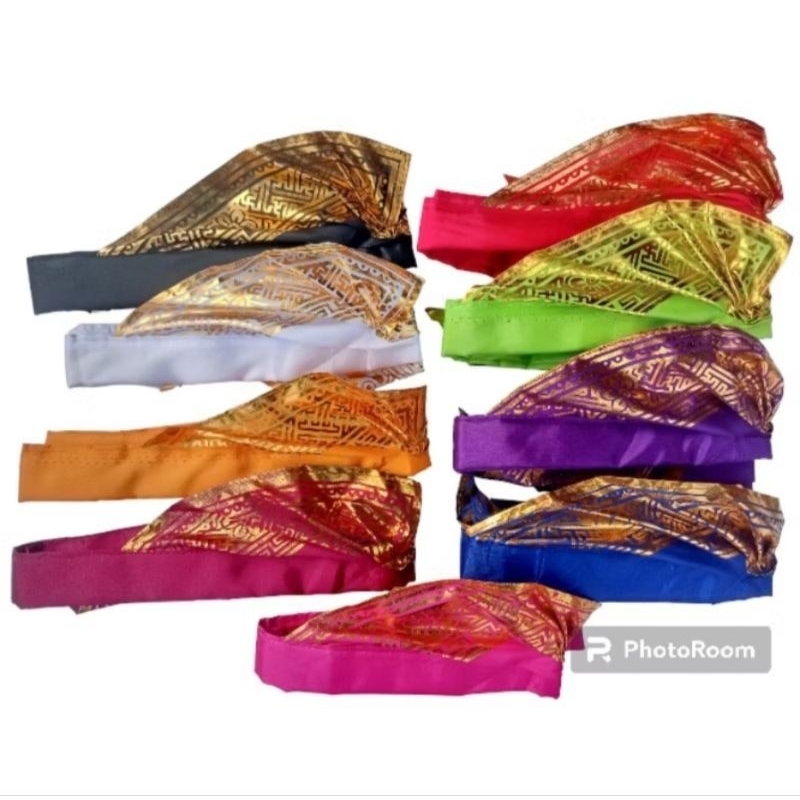 Jual Udeng Prada Bali | ikat kepala Bali | ikat kepala adat bali ...