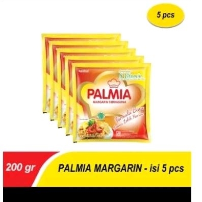 Jual palmia margarin sachet isi 5pcs x 200gr | Shopee Indonesia
