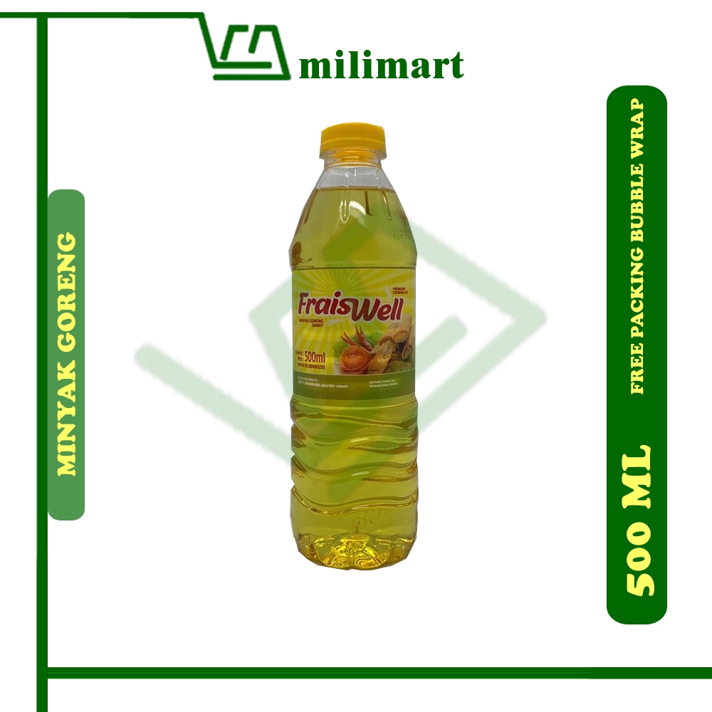 Jual MINYAK GORENG FRAISWELL KEMASAN 500 ML BOTOL | Shopee Indonesia