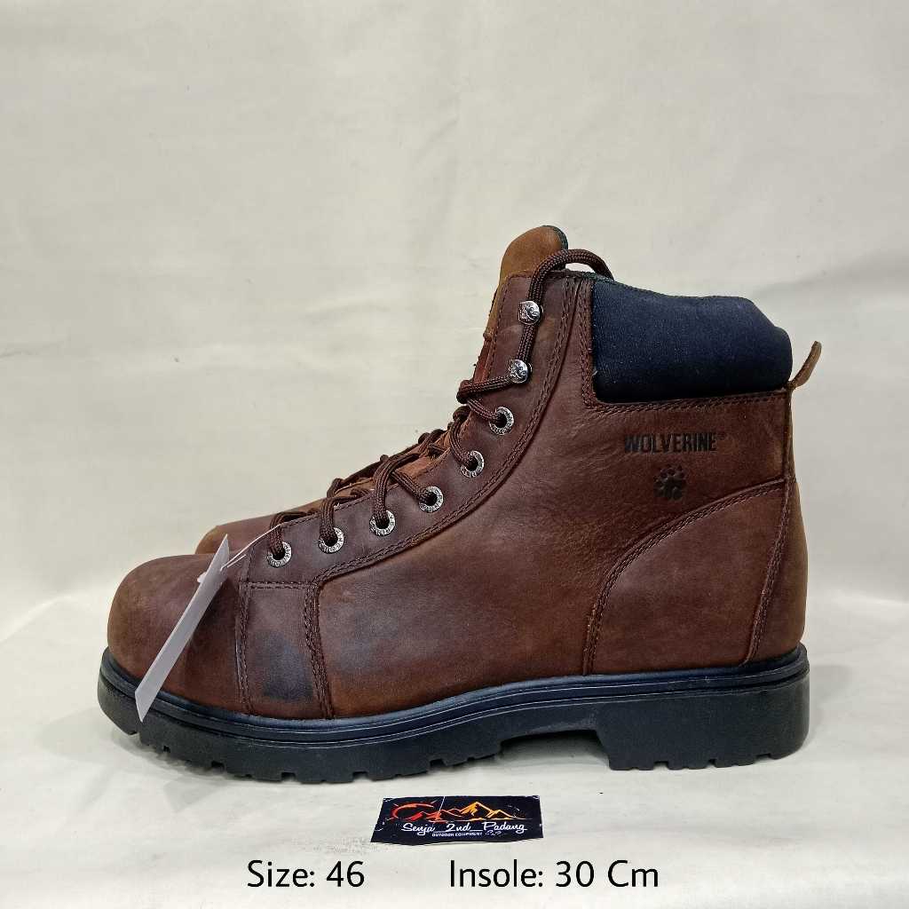 Jual Sepatu Boot Wolverine (Steel toe)-High | Shopee Indonesia
