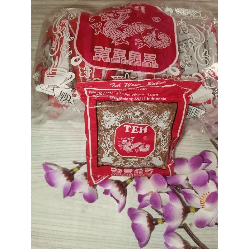 Jual Teh cap naga khas malang/ teh naga tubruk khas malang 1 pax isi 10 ...