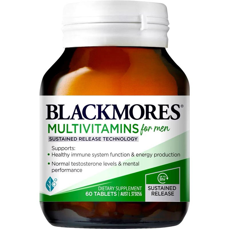 Jual Blackmores Multivitamins For Men Sustained Release 60 Tablets - Australia | Shopee Indonesia