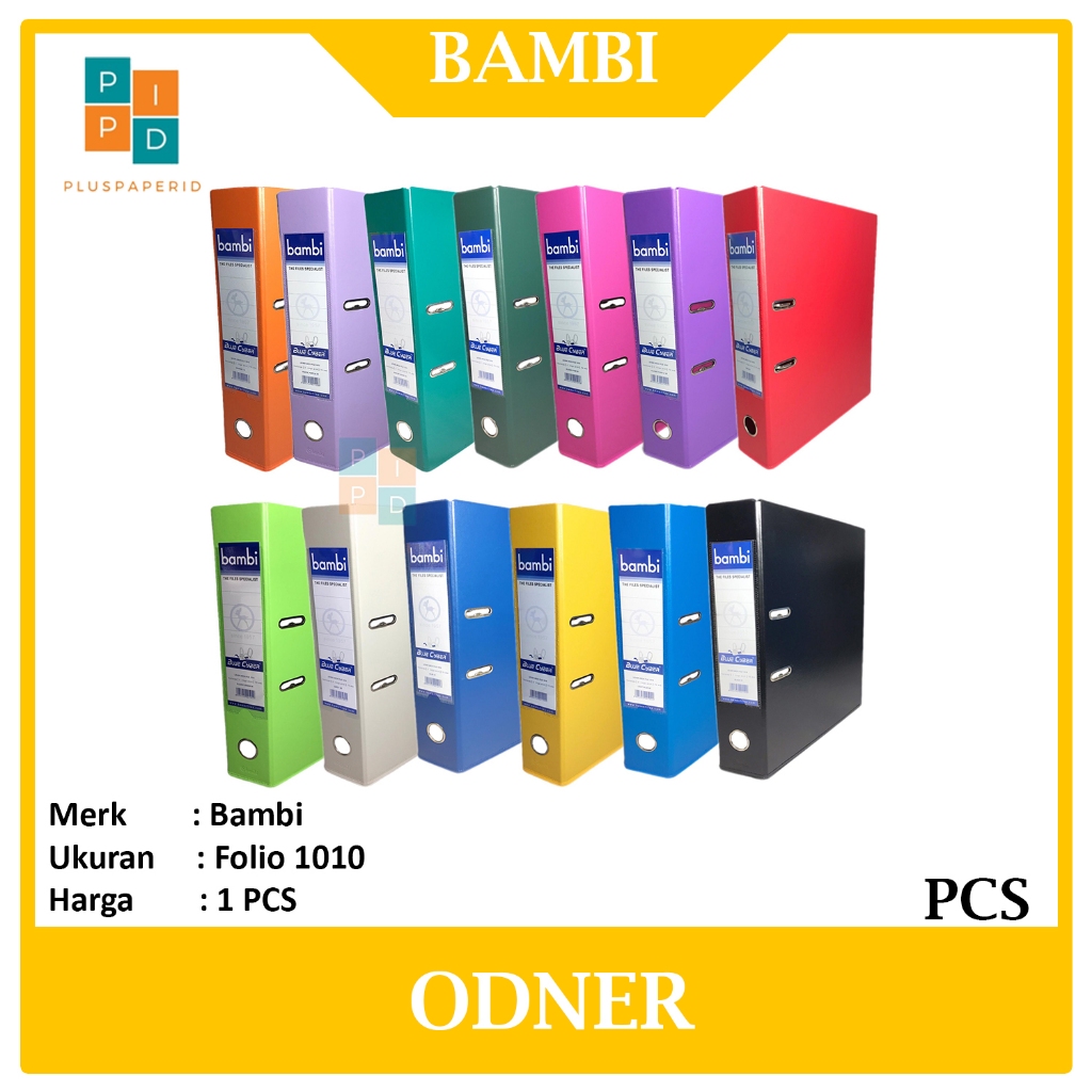 Jual BAMBI - Odner Tempat File Ukuran Folio 1010 Warna - PCS | Shopee ...