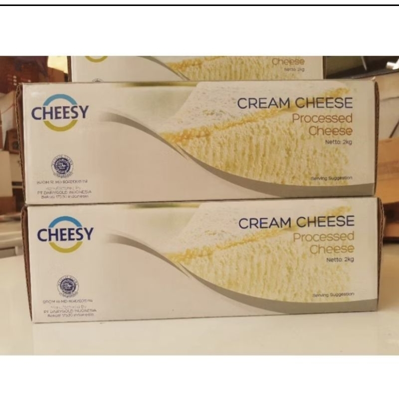 Jual cream cheese cheesy 500 gr (475gr) | Shopee Indonesia