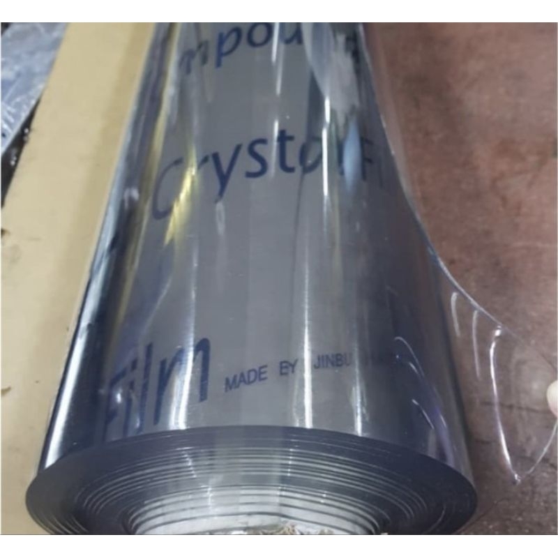 Jual plastik mika bening pvc lentur 1mm x 120 cm x 40 mtr | Shopee Indonesia