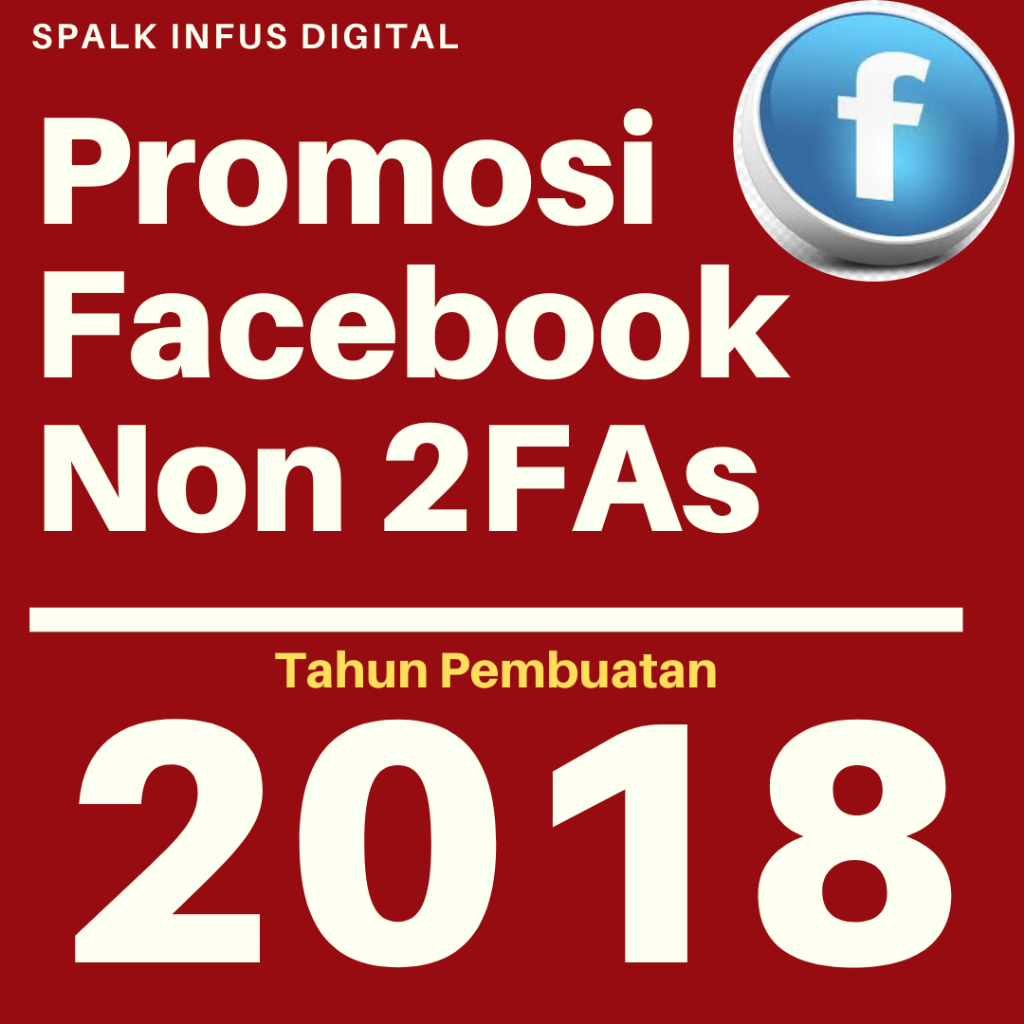 Jual FACEBOOK TUA TAHUN 2018 PROMOSI | Shopee Indonesia