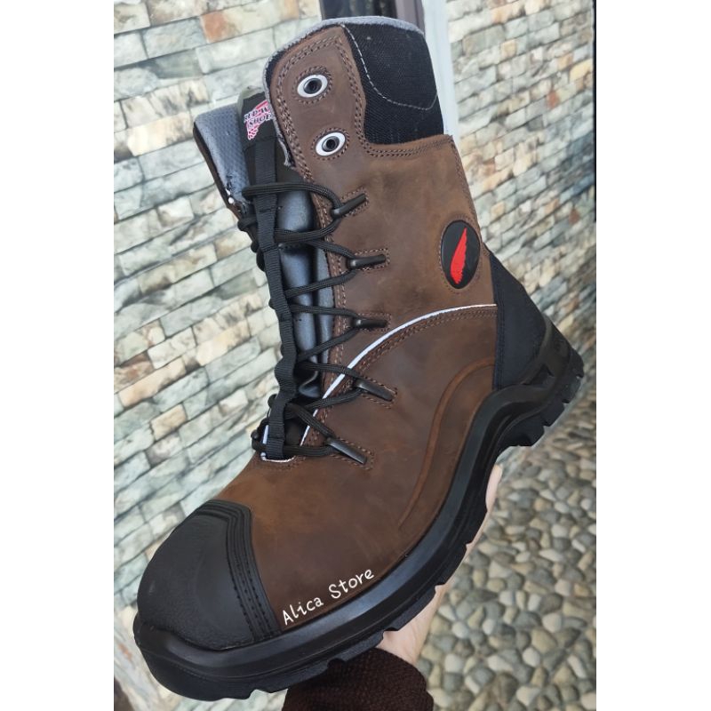 Jual Safety Shoes Red Wing Seri 3229 Size 42, Baru Lengap Kotak dan ...