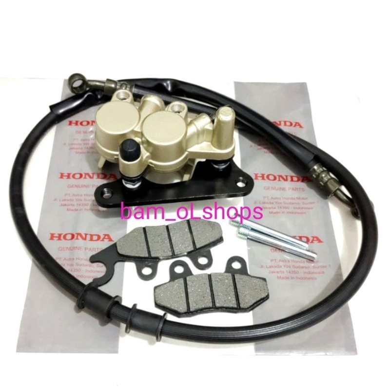 Jual selang rem depan+Kaliper depan Honda Supra X,Supra fit lama,Revo lama,karisma,Supra X 125 ...