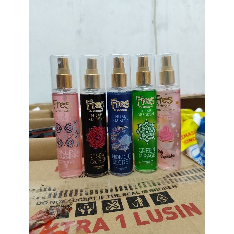 Jual Fres & Natural Spray Cologne Hijab Refresh 100ml | Shopee Indonesia