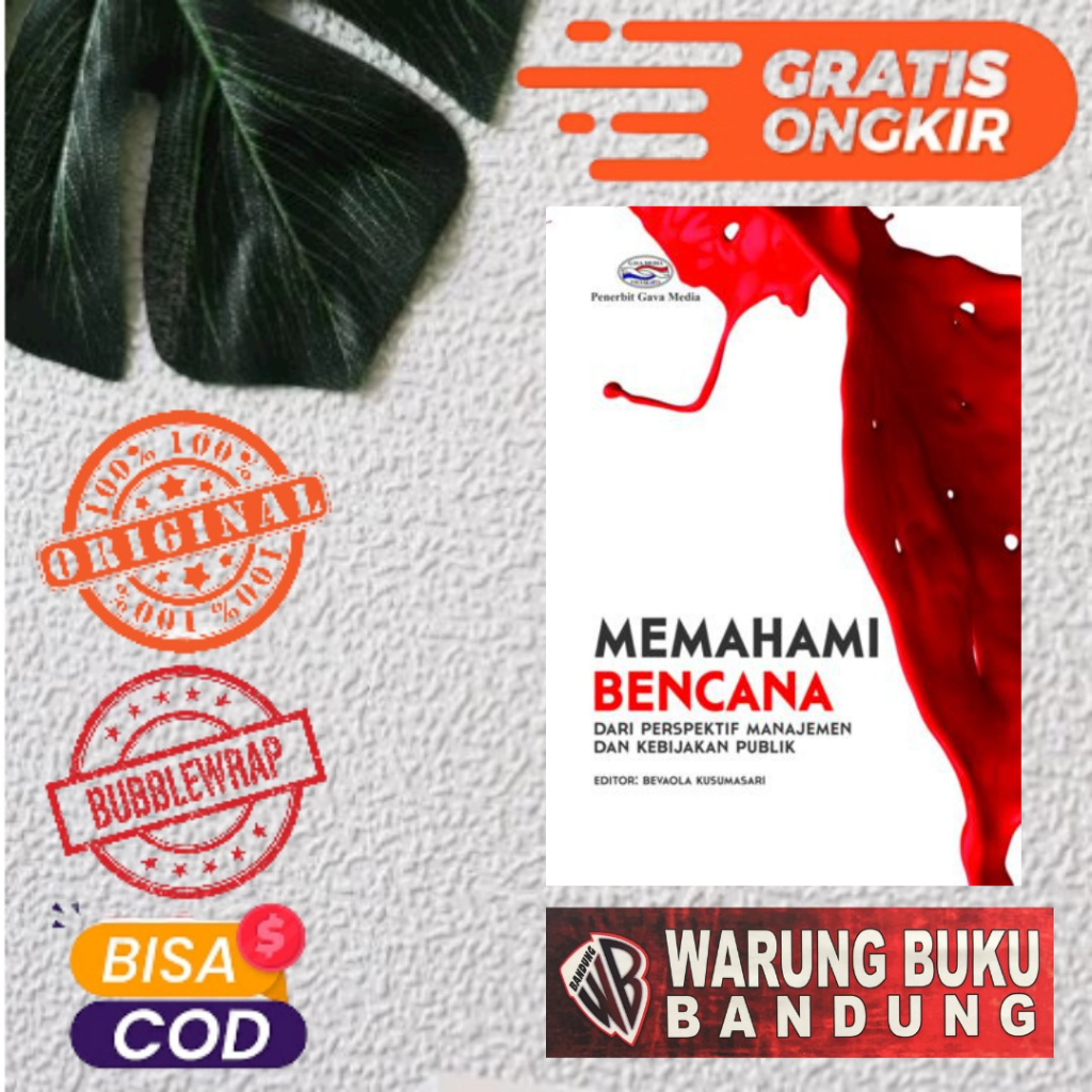 Jual Buku Memahami Bencana Dari Perspektif Manajemen Dan Kebijakan