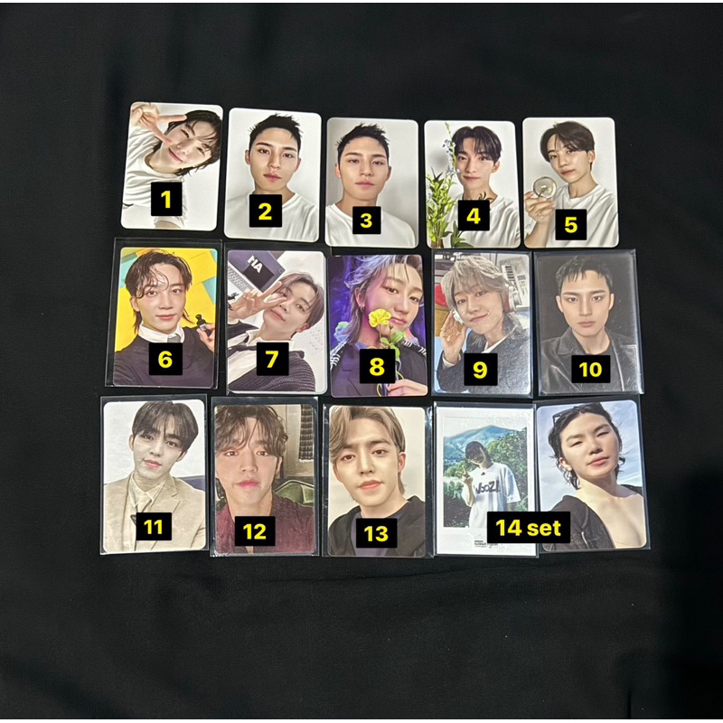 Jual Photocard Seventeen Scoups, Jeonghan, Joshua, Hoshi, Jun, Wonwoo, Woozi, Hao, Mingyu ...