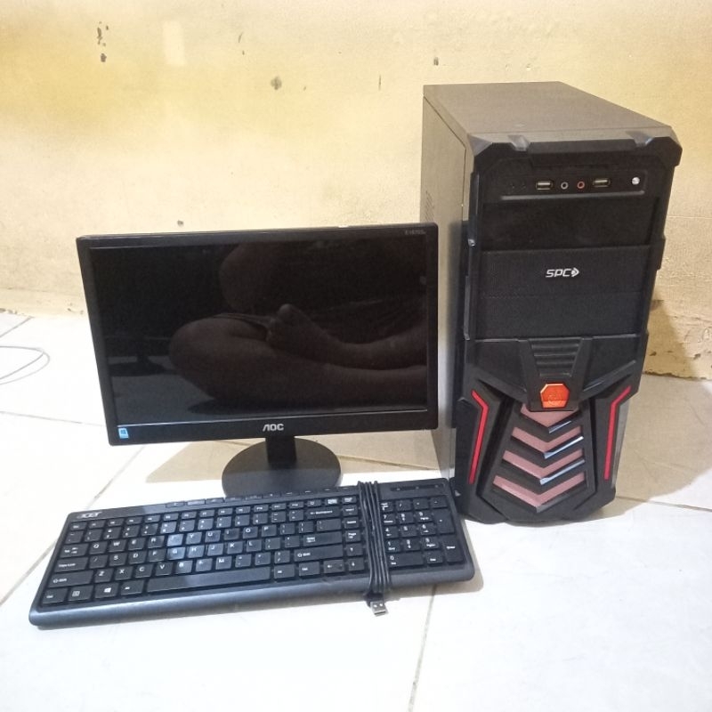 Jual Paket PC SIAP PAKAI Monitor 19 Inch Ram 4Gb Hardisk 500Gb | Pc ...