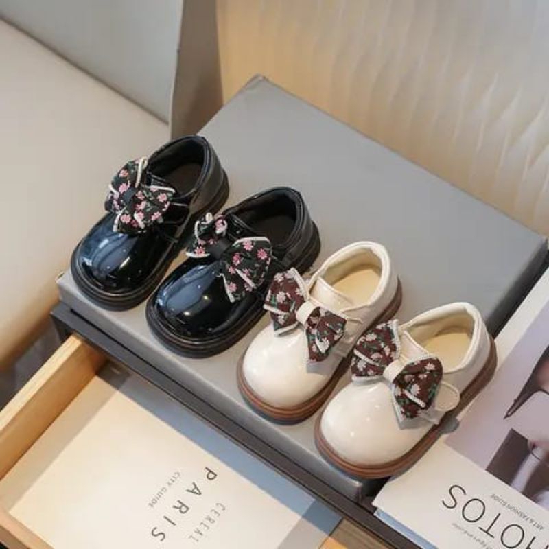 Jual Sepatu Anak Perempuan Terkini Dokmart usia 1 2 3 Tahun Flat Pita ...