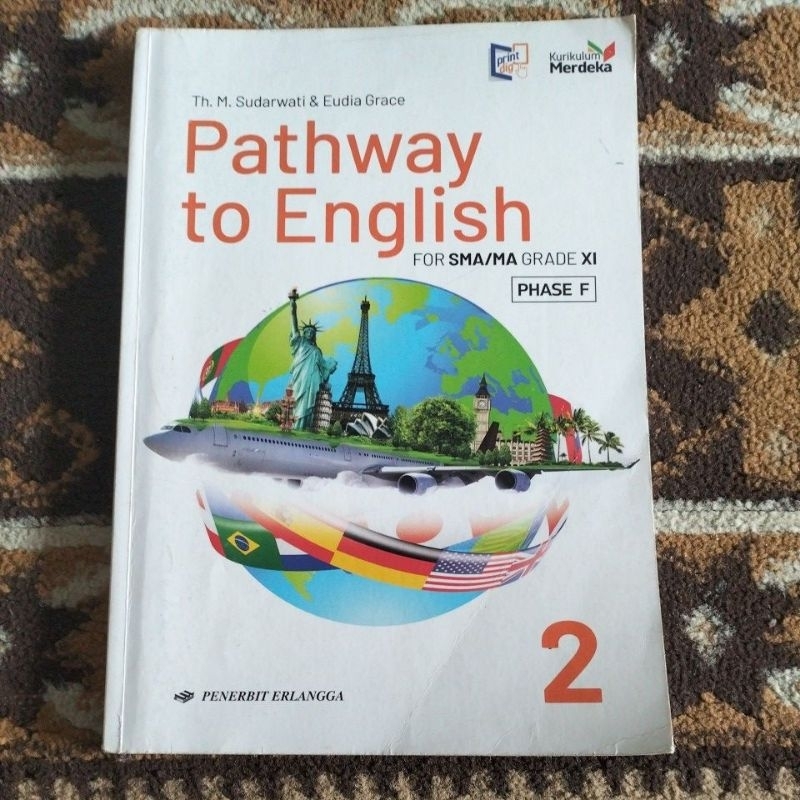 Jual Buku Pathway to English SMA/MA Kelas 11/XI Erlangga* BEKAS* Original | Shopee Indonesia