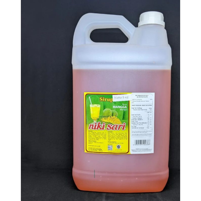 Jual Sirup Niki Sari 6 KG | Shopee Indonesia
